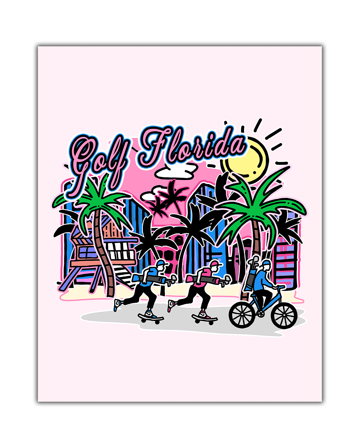 Golf Florida Poster – Rossi Golf